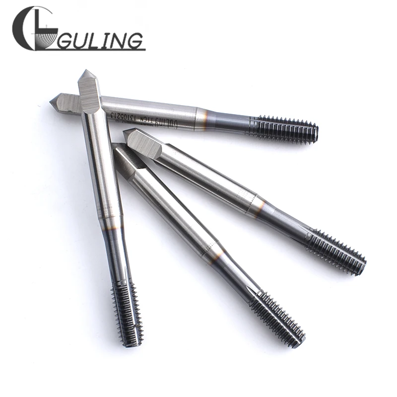 GULING HSSE-M42 JIS Standard TICN Coating Roll Forming Tap M0.5 M0.6 M1 ...