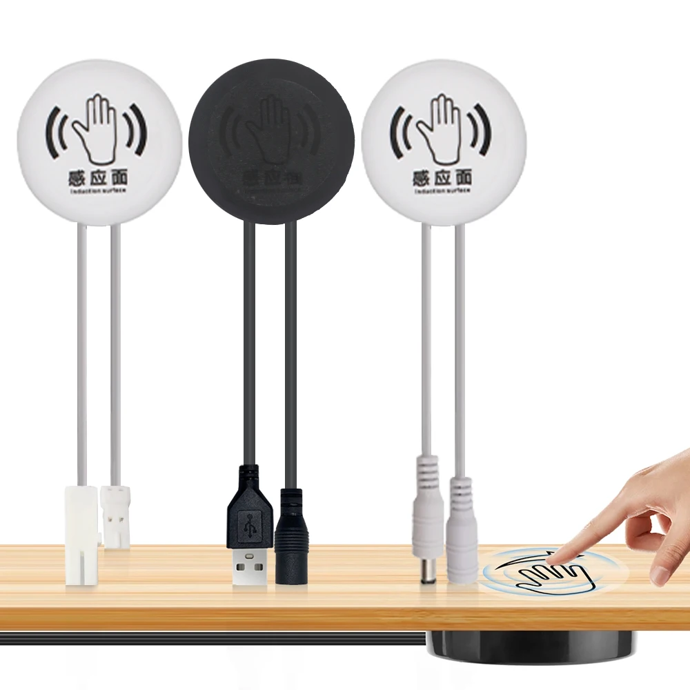 Penetrable-25mm-Wood-Touch-Sensor-LED-Light-Switch-5V-12V-24V-60W-Hand ...