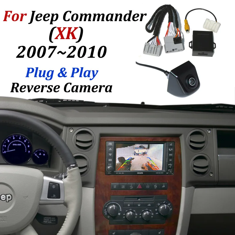 Car-Reverse-Camera-For-Jeep-Commander-XK-2007-2010-Original-7-Inch ...