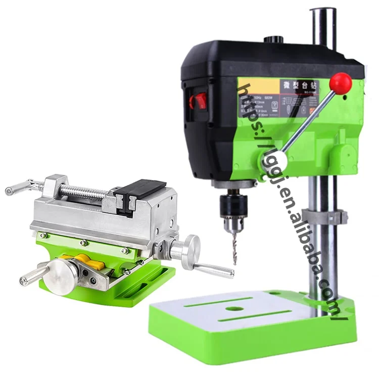 Hot Sale Low Noise Spindle Travel 60mm CNC Mini Bench Drilling Machine ...