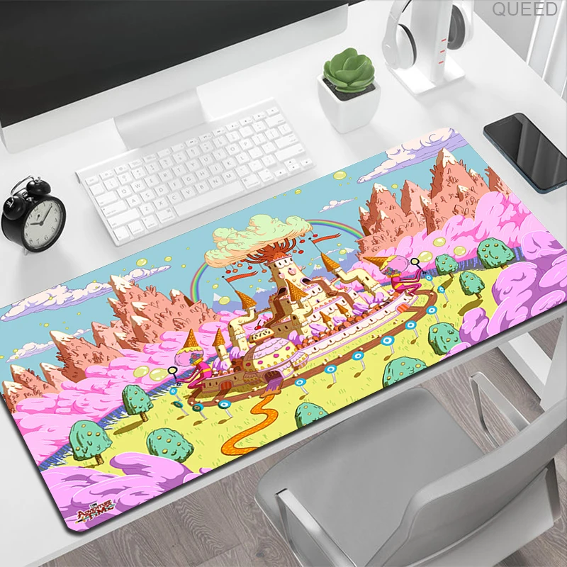 Grande-estendido-bonito-teclado-mousepad-mesa-mat-aventura-tempo-mouse ...