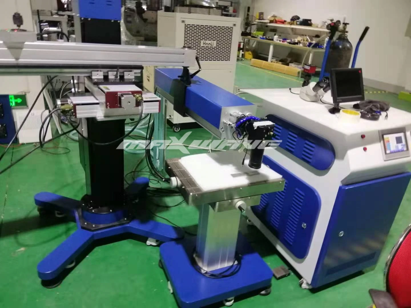 Raycus Laser Source Head 2000W Cantilever Optic Fiber Stainless Steel ...