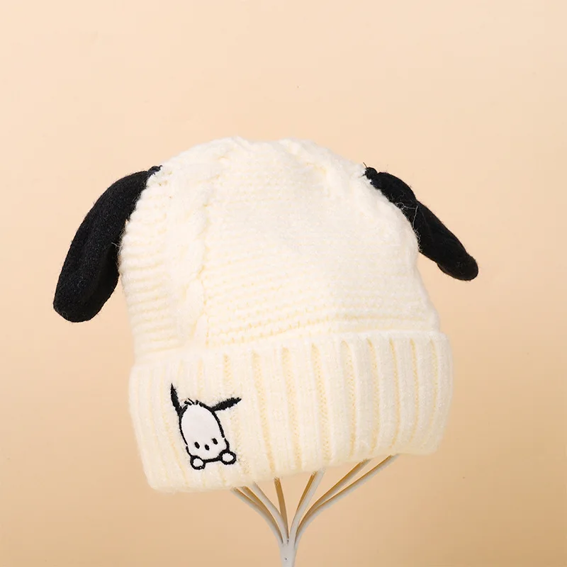 Cartoon Pochacco Sanrio Kawaii Knitted Hat - KawaiiMerch.com