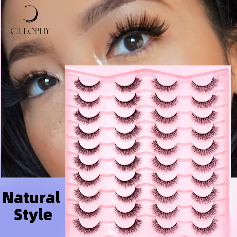 20-Pairs-Eyelashes-Long-And-Full-Eye-Lashes-Natural-Look-Thick-False ...