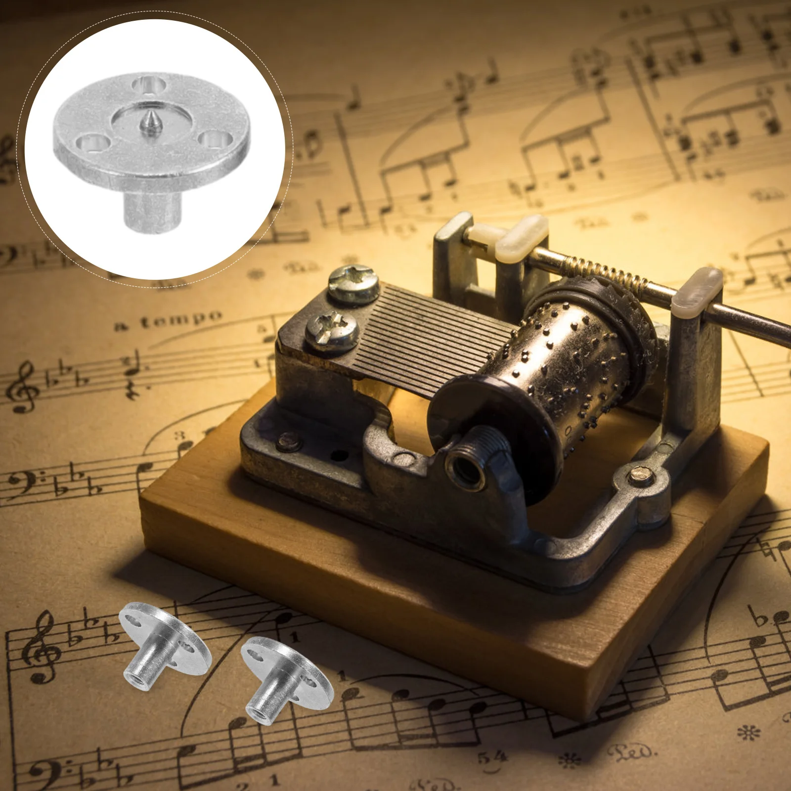 10pcs Music Mechanism Parts Replacement Musical Box Fitting Diy Music ...