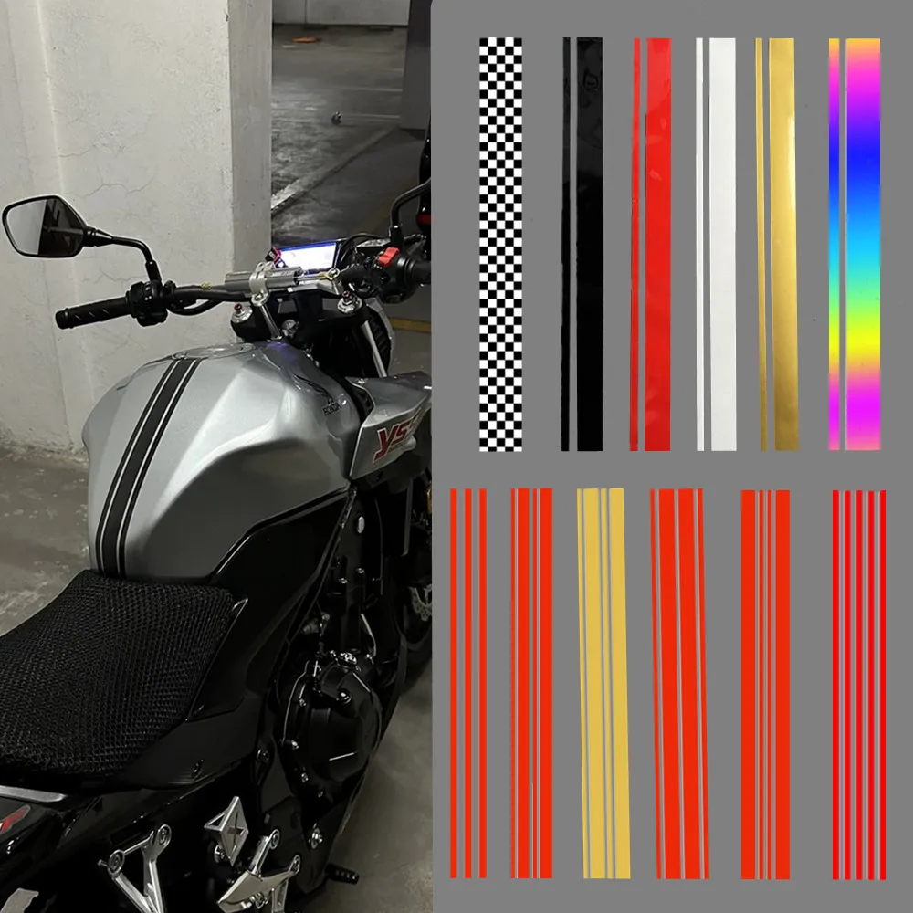 Motorcycle-Sticker-Vintage-Strips-Fuel-Tank-Decal-Antique-Reflective ...