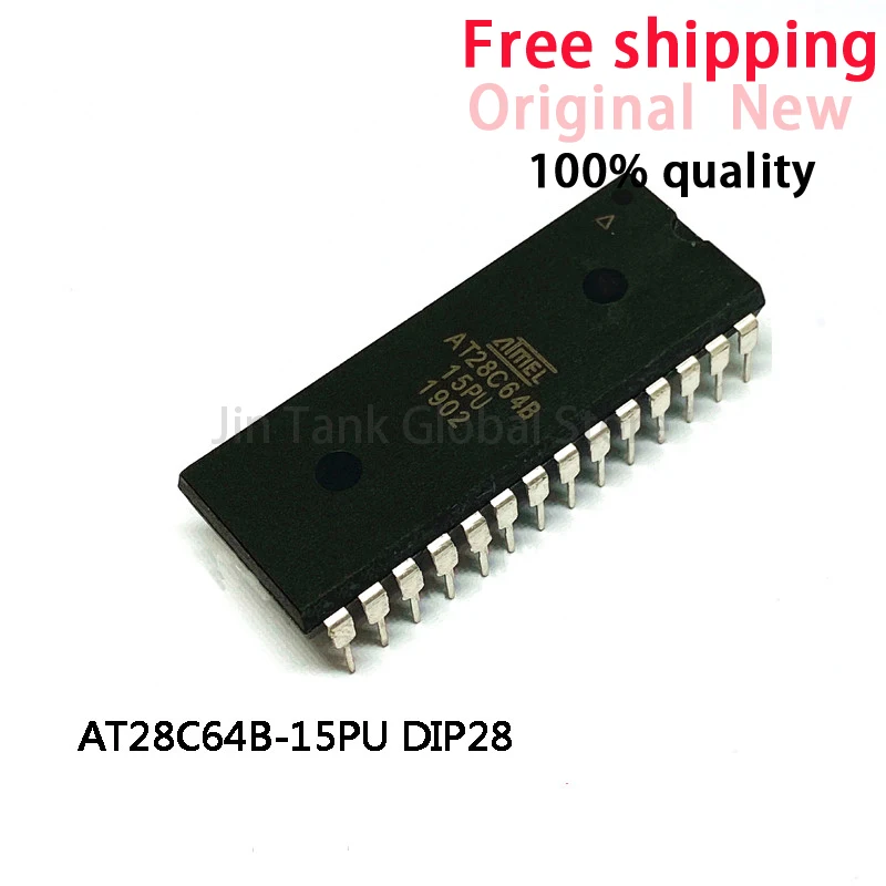 10 pieces / lo AT28C64B AT28C64 28C64 AT28C64B-15PU AT28C64B-15PC DIP t ...