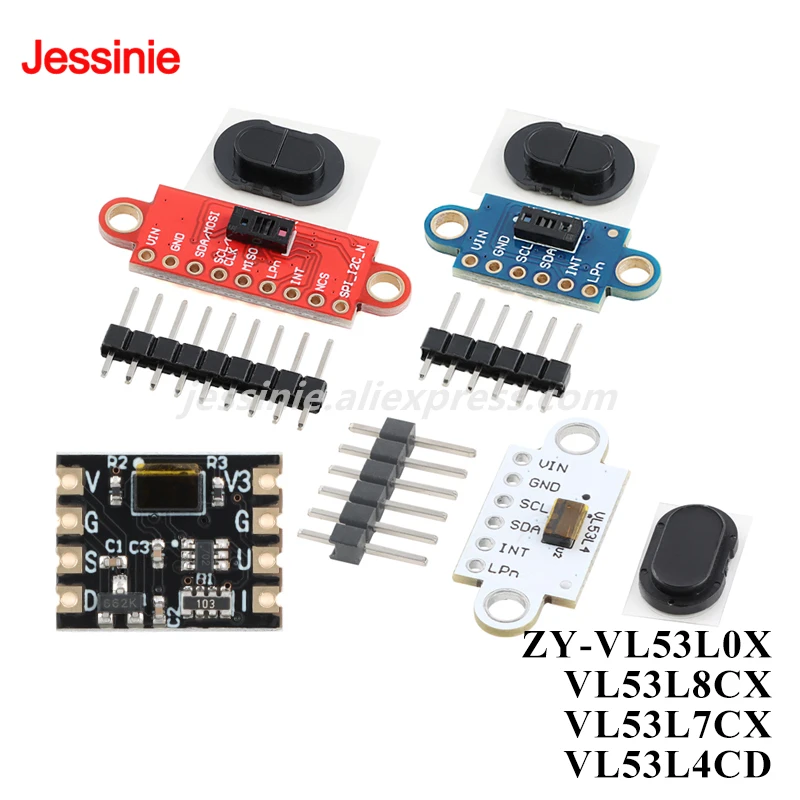 ZY-VL53L0X VL53L8CX VL53L7CX VL53L4CD Módulo Sensor de Medición de ...