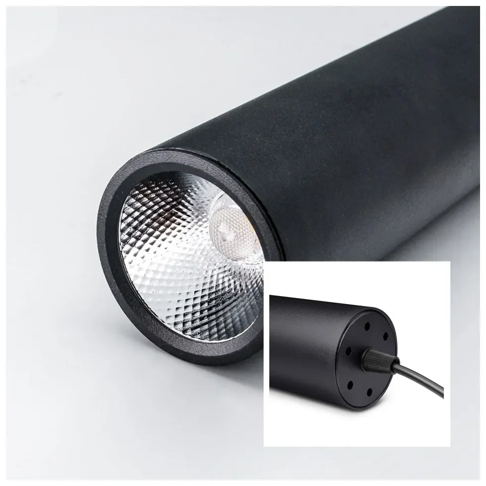 Modern Tube Pendant Lamp – Brentwood Interiors