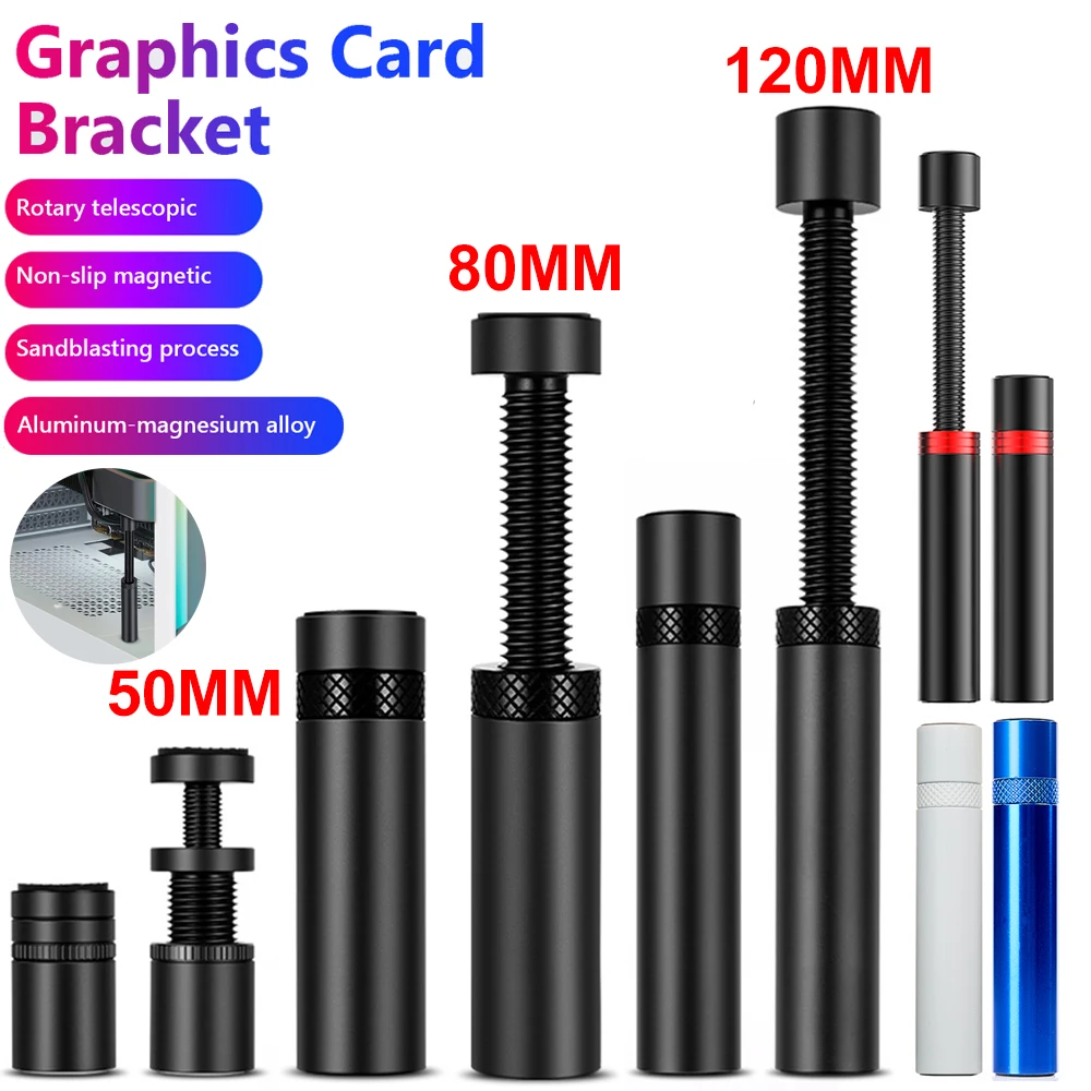 Graphics Card GPU Holder Support Telescopic Rotary Video Card Sag ...