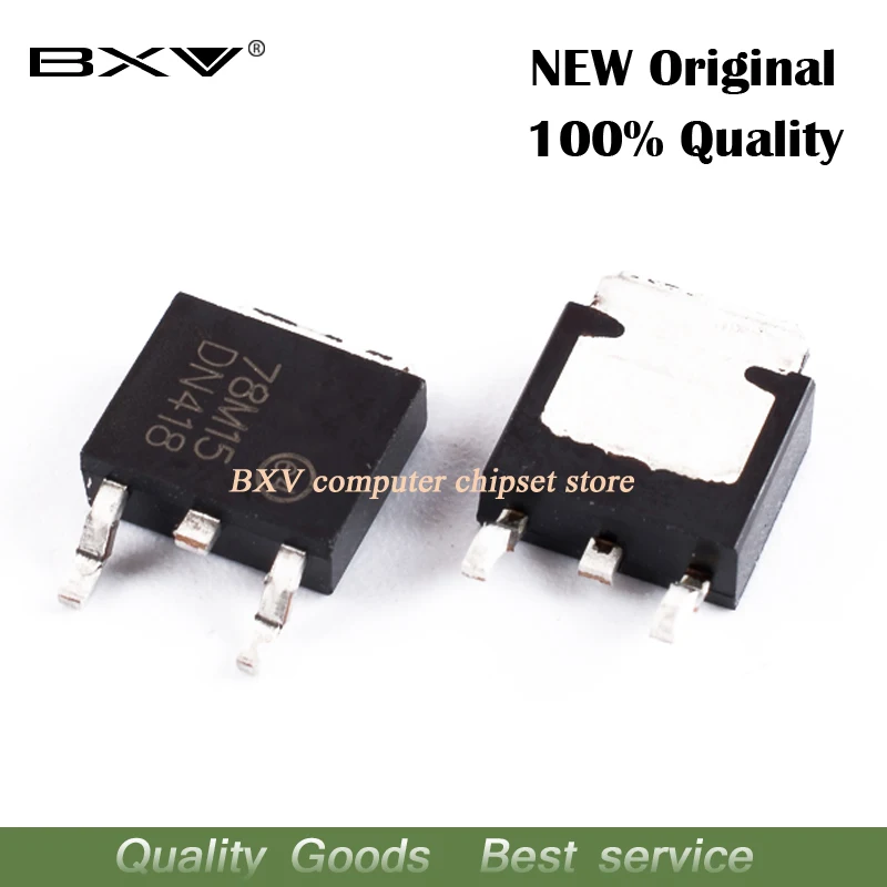 10PCS 78M15 TO-252-2 15V L78M15CDT L78M15 TO-252 Three-terminal ...