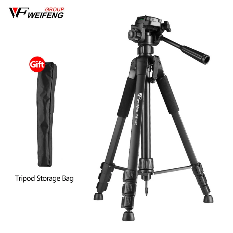 WeiFeng-WF-520-Professional-Camera-Video-Tripod-Handle-Gimbal-Tripod-for-SLR-Micro-single ...