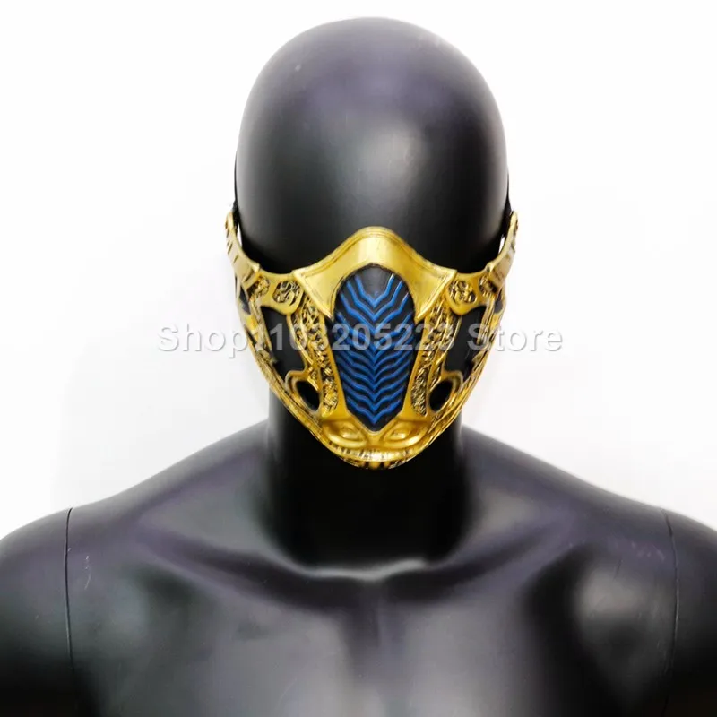 Real-person-quick-fight-mask-scorpion-zero-degree-mask-half-face ...