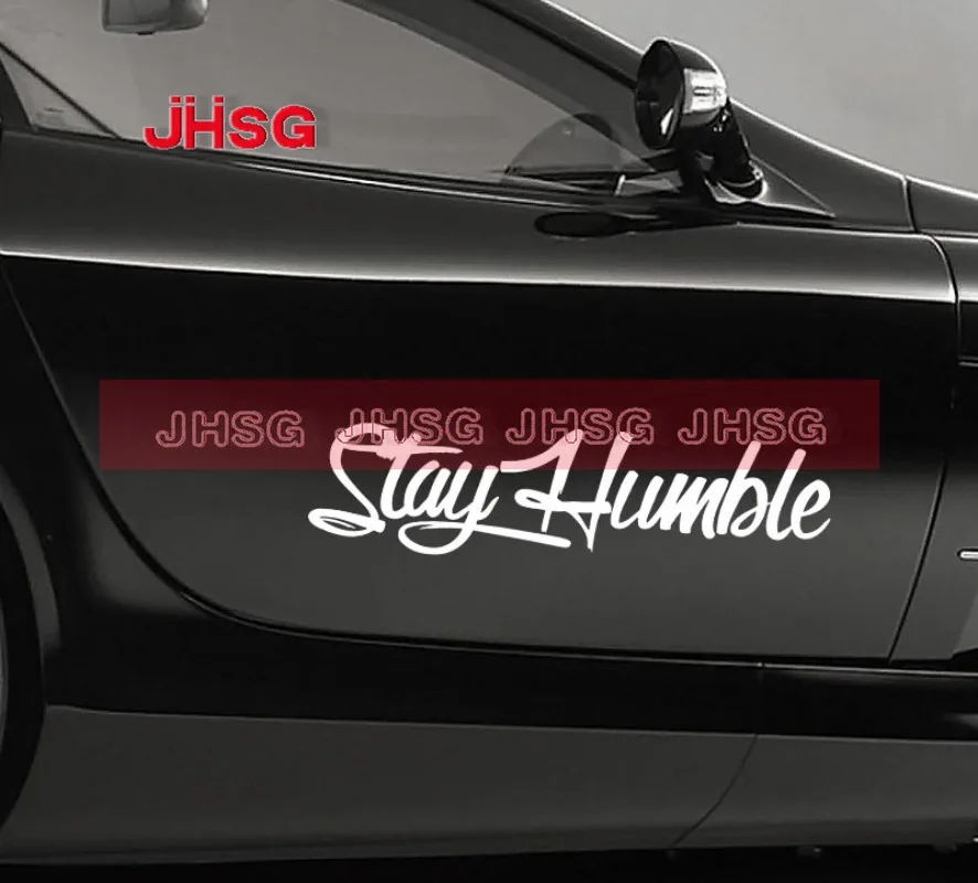 Suitable-for-Stay-Humble-Car-Stickers-VAN-Creative-Stickers-To-Block ...