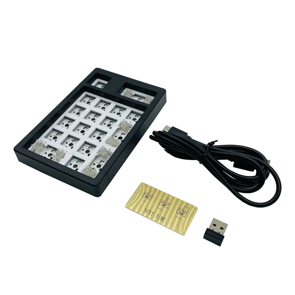 Next Time 19 Mechanical Keyboard Numpad Kit 2.4G Bluetooth Wired 3 Mode ...