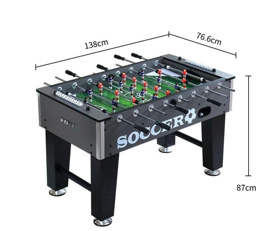 Indoor soccer machine 1.4m large adult table football table solid wood ...