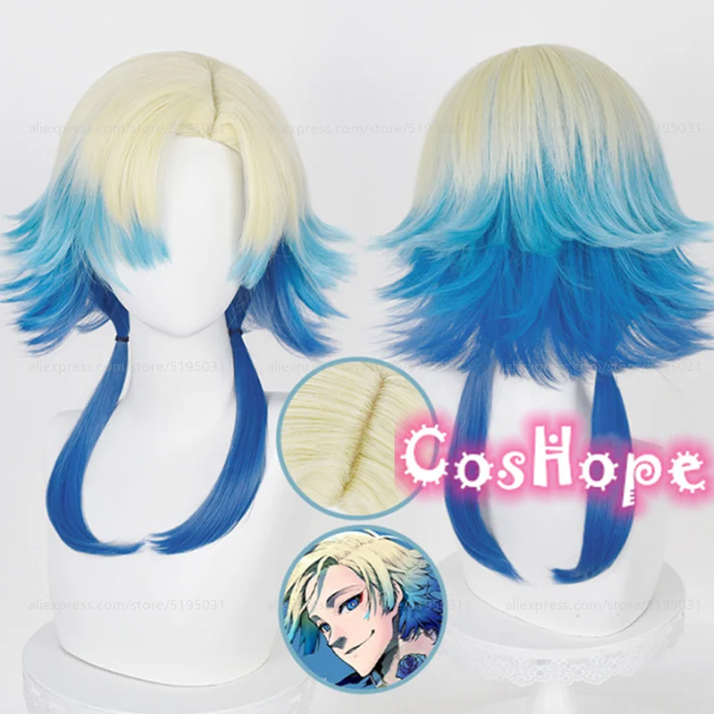 BLUE-LOCK-Michael-Kaiser-Cosplay-Wig-Yellow-Blue-Gradient-Wig-Cosplay ...