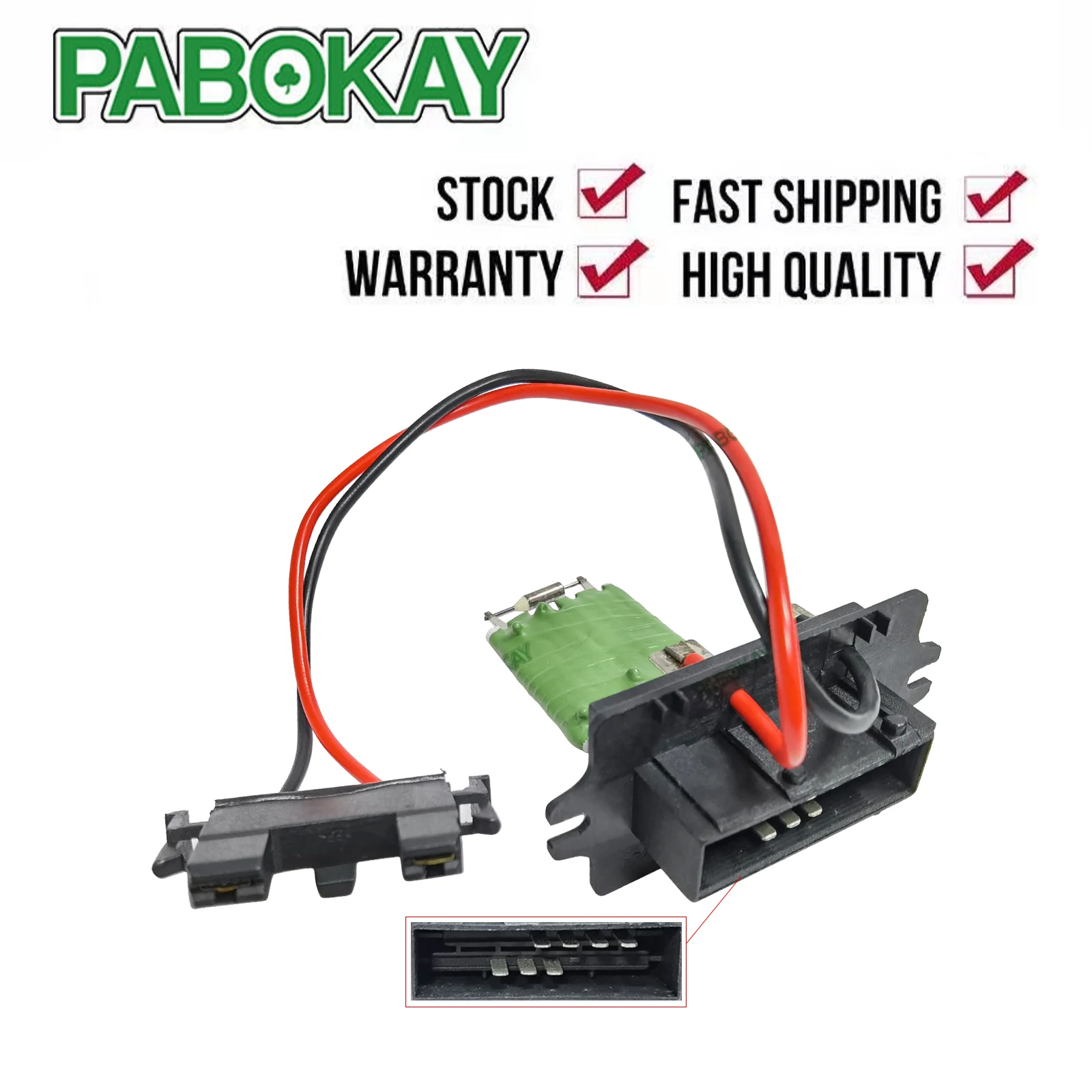 FOR-RENAULT-CLIO-MK-II-THALIA-I-HEATER-BLOWER-MOTOR-RESISTOR-7701050736 ...