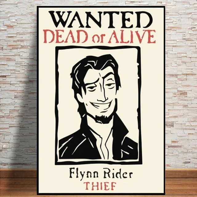 Flynn Rider Wanted Poster