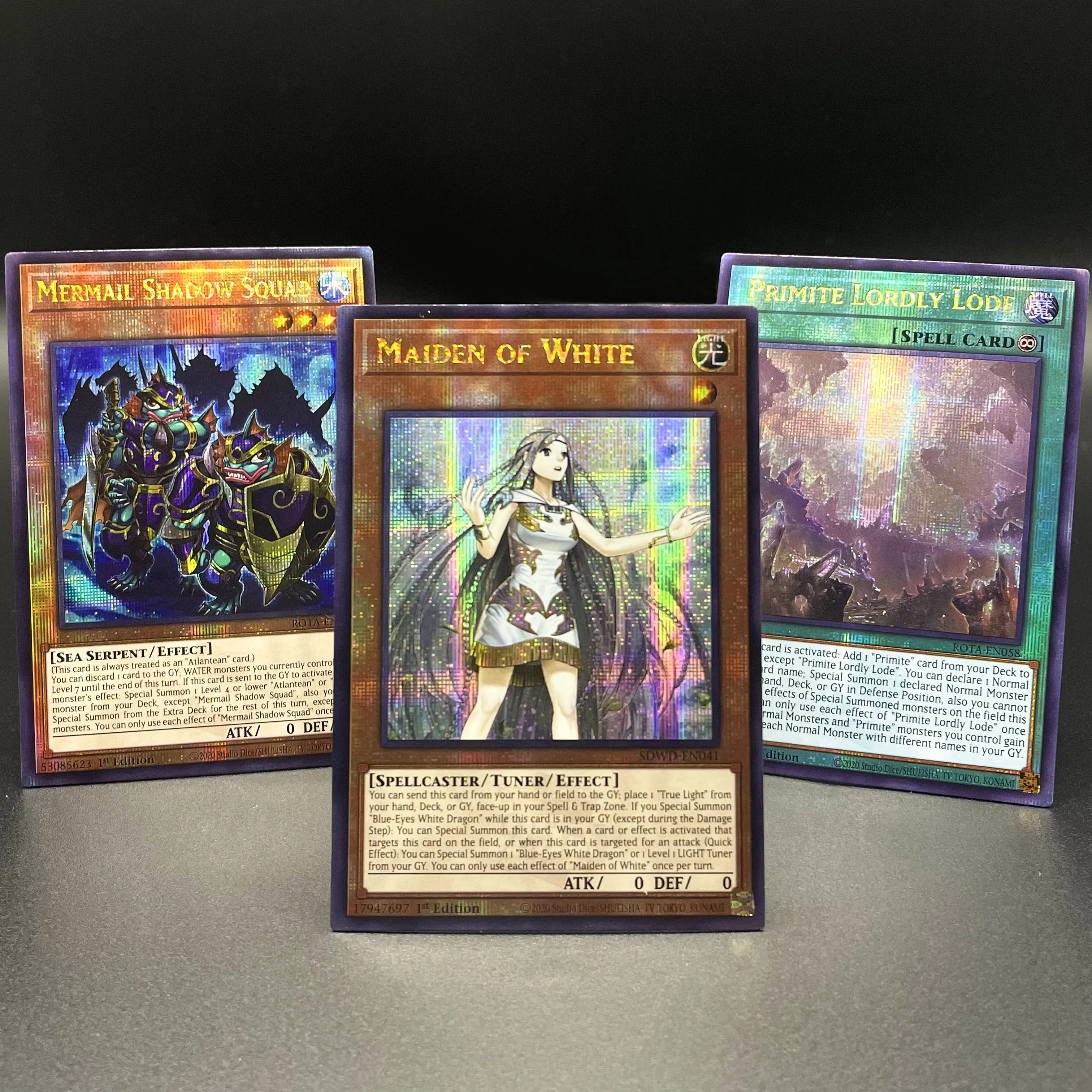Yu-Gi-Oh! Colección QCSCR, tarjetas proxy DIY, doncella de Primita ...