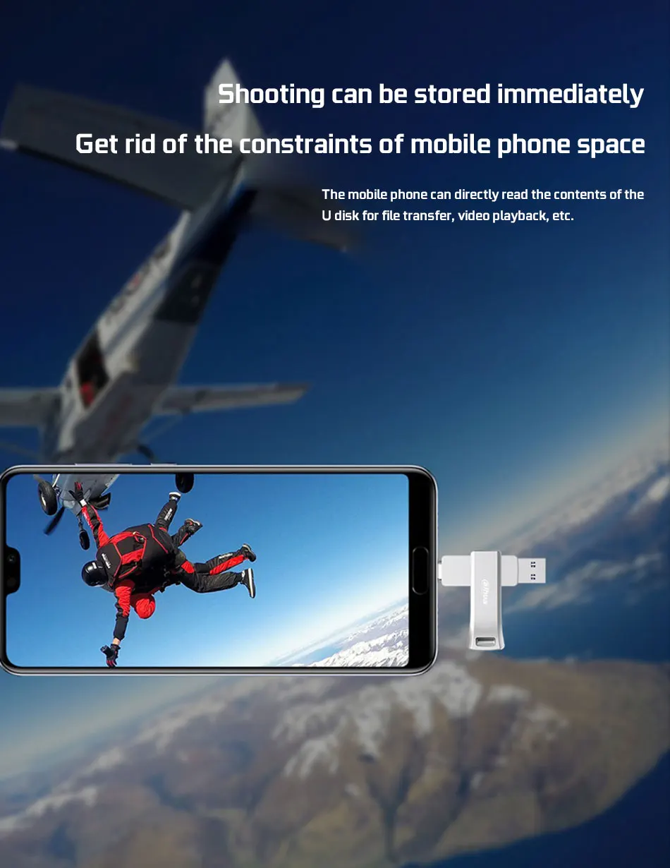 Dahua P629 256GB 2 In 1 USB3.2 Gen1 & Type-C Flash Drive | CyberDeals ...