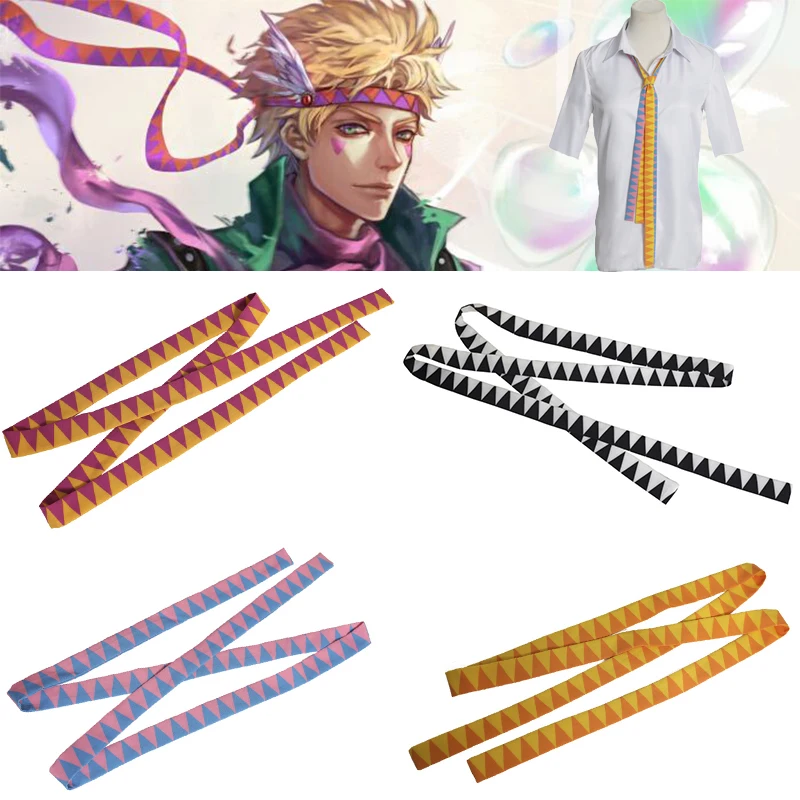 Caesar Anthonio Zeppeli Headwear Cosplay Props Unisex Halloween JoJo's ...