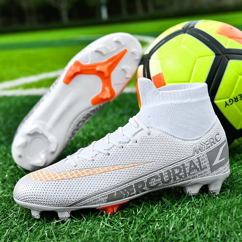 New-Men-Women-Soccer-Shoes-Outdoor-Non-Slip-Football-Boots-Breathable ...