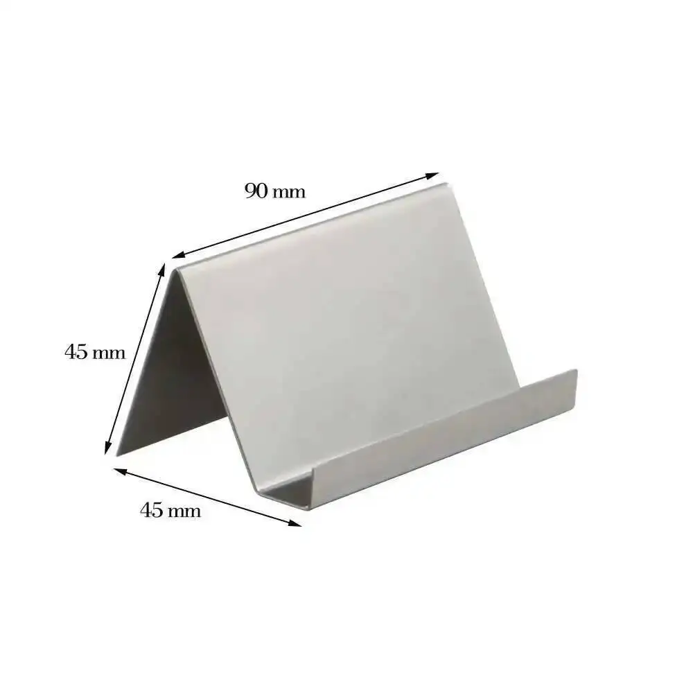 10PCS Boutique Stainless Steel Multicolored Metal Business Name Card ...