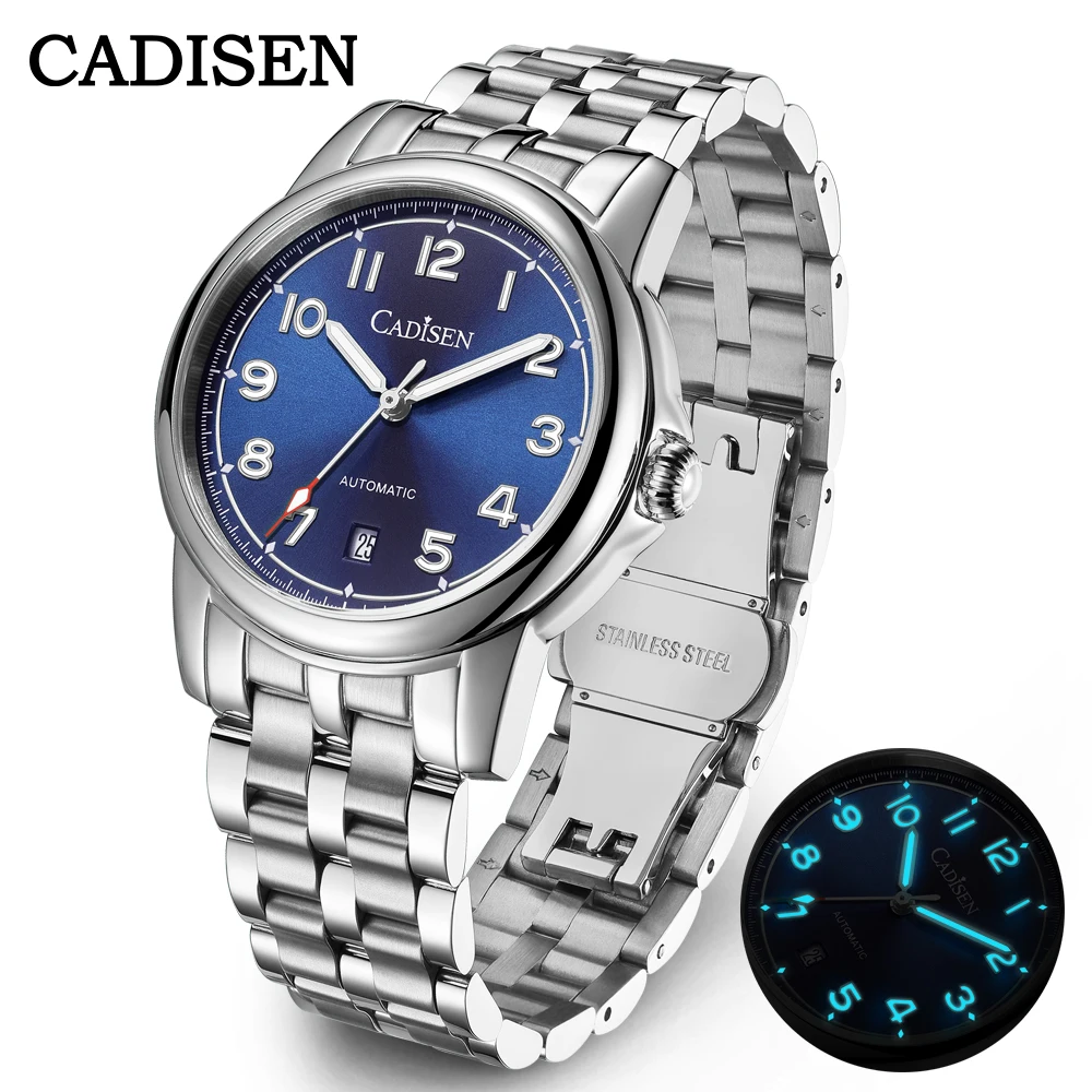 CADISEN-2024-New-39MM-Men-Automatic-Mechanical-Watches-MIYOTA-8215-Sapphire-Stainless-Steel ...