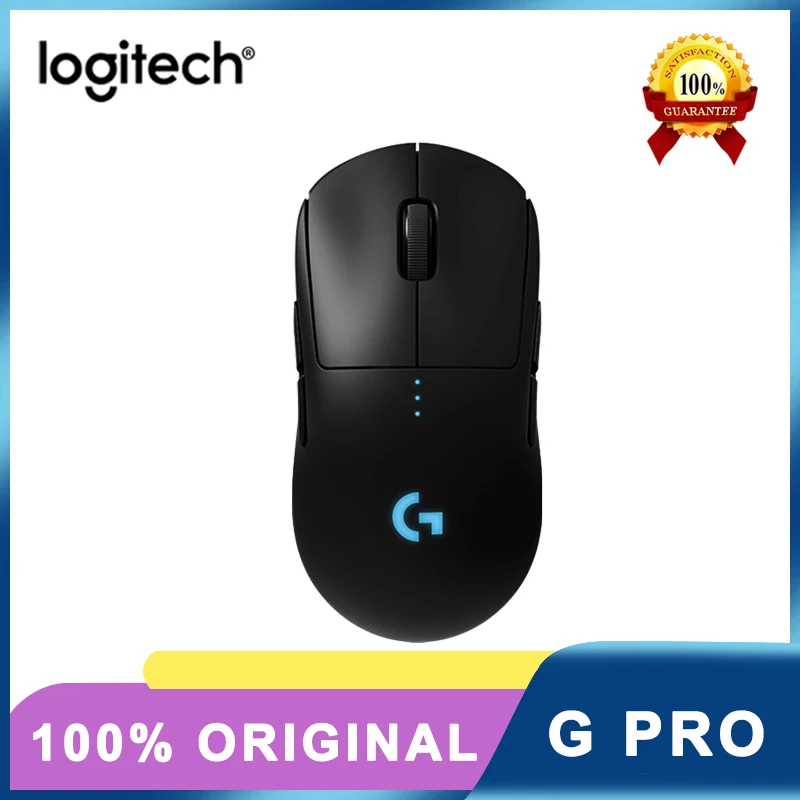 Novo original logitech g pro sem fio gaming mouse 16k dpi sensor lightspeed rgb modo duplo rato ...