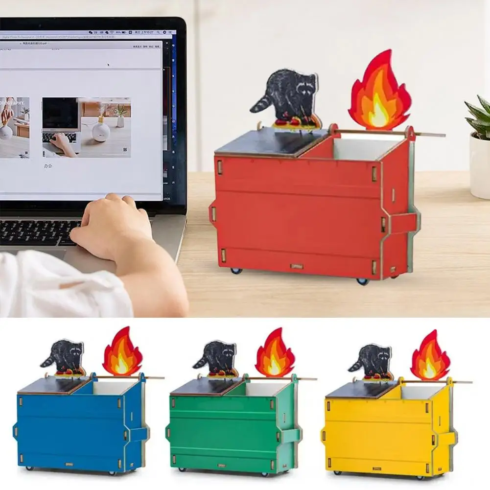 Dumpster Fire Desk Organizer: The Quirky, Functional Piece Every ...