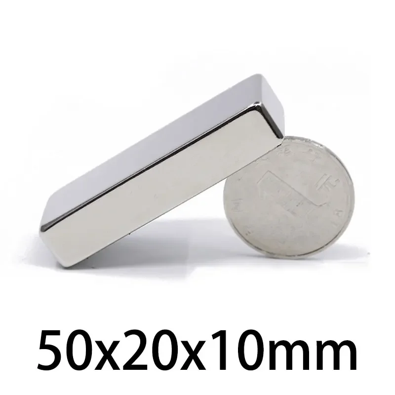 50x20x10mm Super Strong Square Magnet For Home Refrigerators, Offices ...