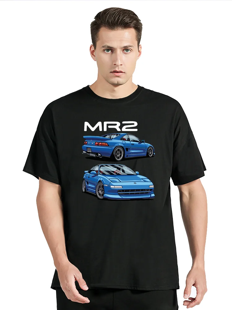 2024 MR2 SW20 JDM Car T-Shirt Men Cotton T Shirt Funny Tees Graphic Men ...