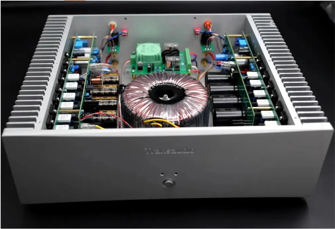 MASTER FM801 Dual Channel Circuit Post Amplifier/250W/8Ω 500W/4Ω With ...