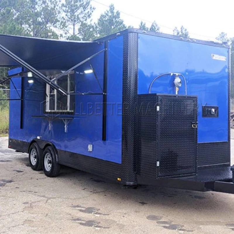 Allbetter Concession Food Trailers United States Standards Used Food ...