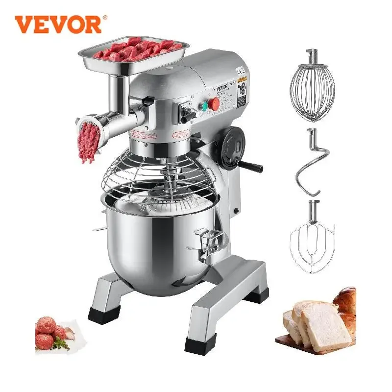 VEVOR-20Qt-Commercial-Electric-Stand-Food-Mixer-1100W-Professional ...