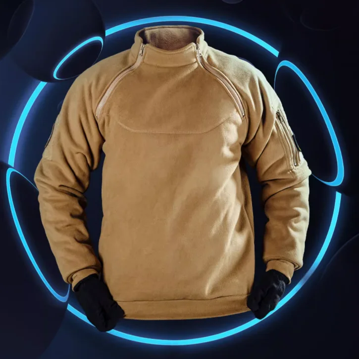 Free-Army-Autumn-and-Winter-Fleece-Coat-Men-s-Fleece-Jacket-Plus-Fleece ...