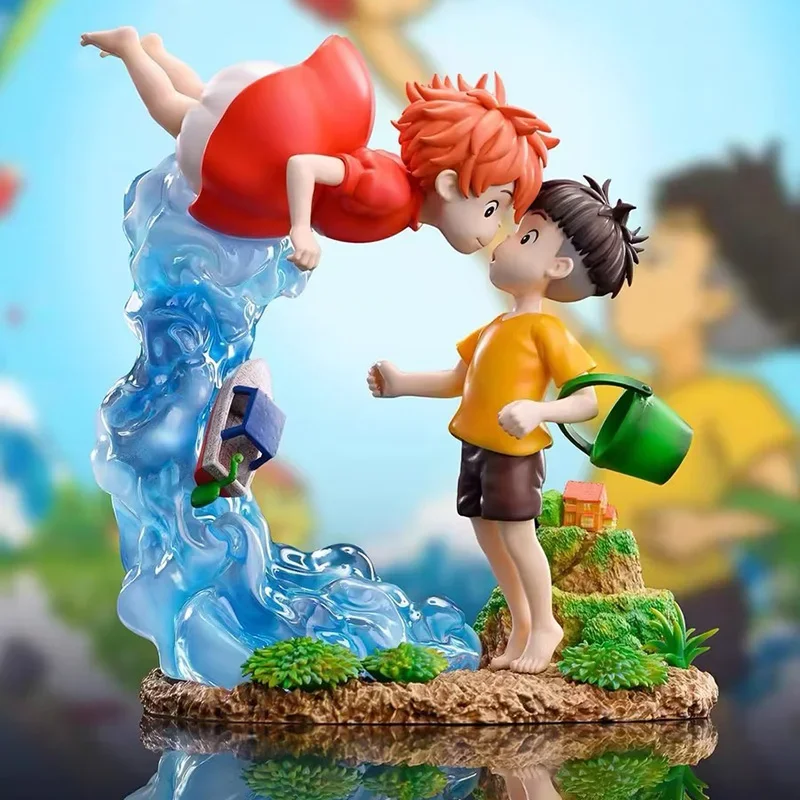 Ponyo-On-The-Cliff-Anime-Figure-PVC-Gk-Statue-Figurine-Mod-le-Butter ...