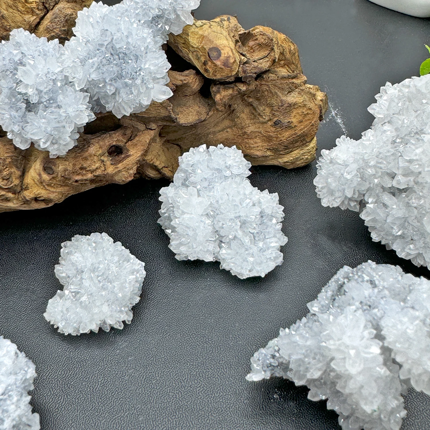 1PC-Natural-White-Crystal-Cluster-Quartz-Crystal-Point-Specimen-Home ...