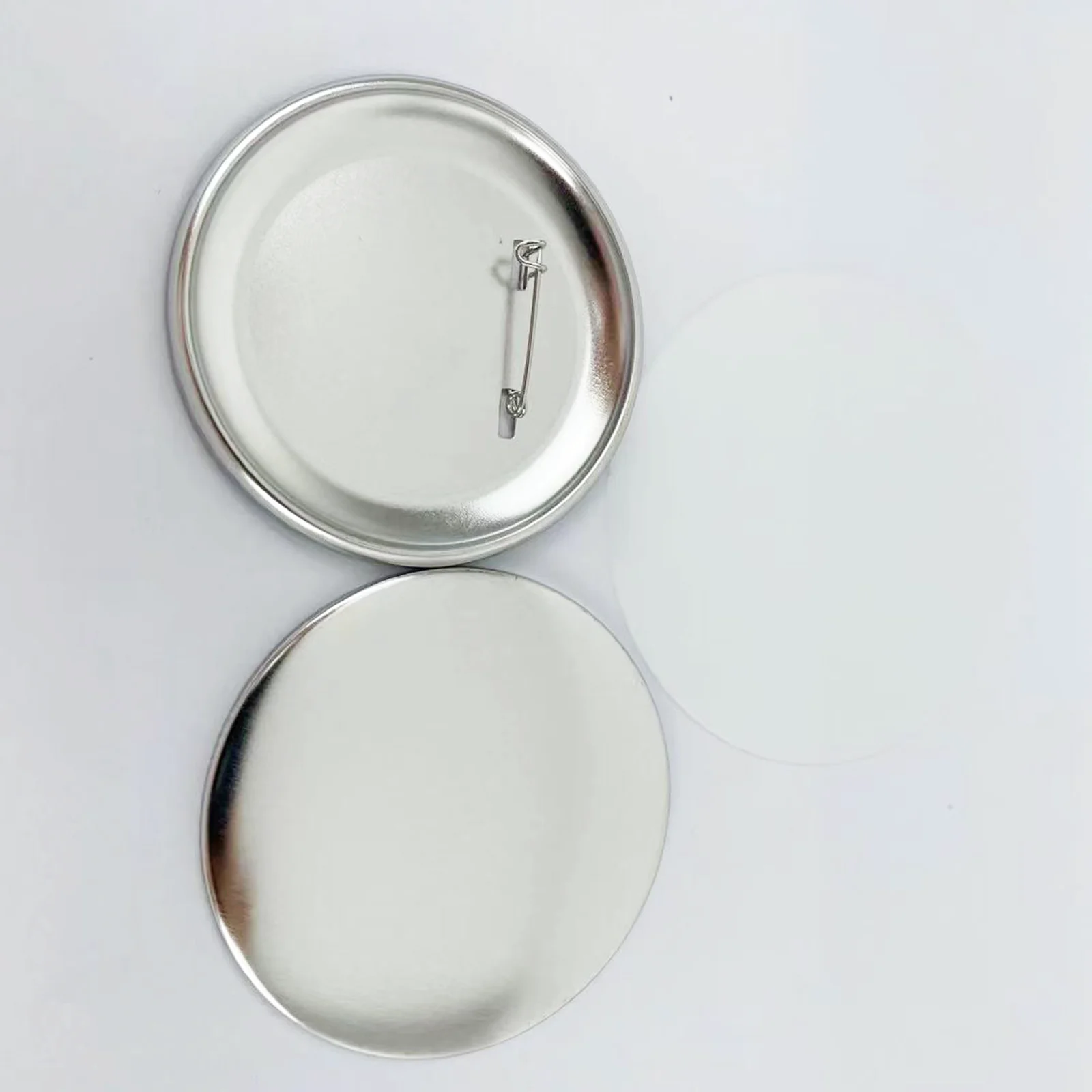 1" 25mm 100 Sets New Professional All Steel Badge Button Maker Pin Back ...