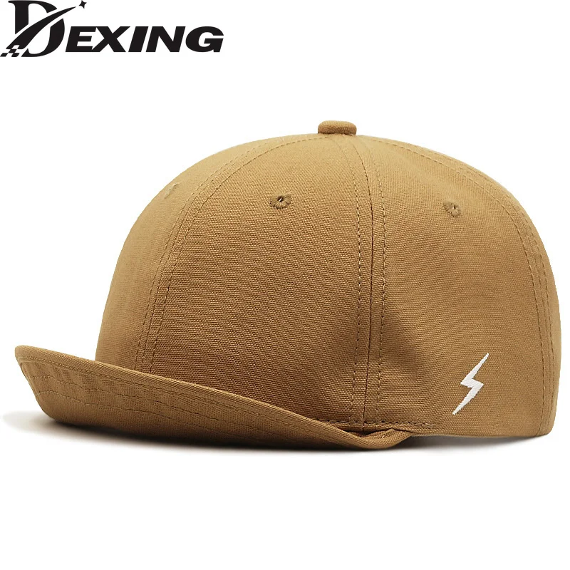 Snapback Hats Mens Large Size | Short Brim Baseball Caps | Short Brim ...