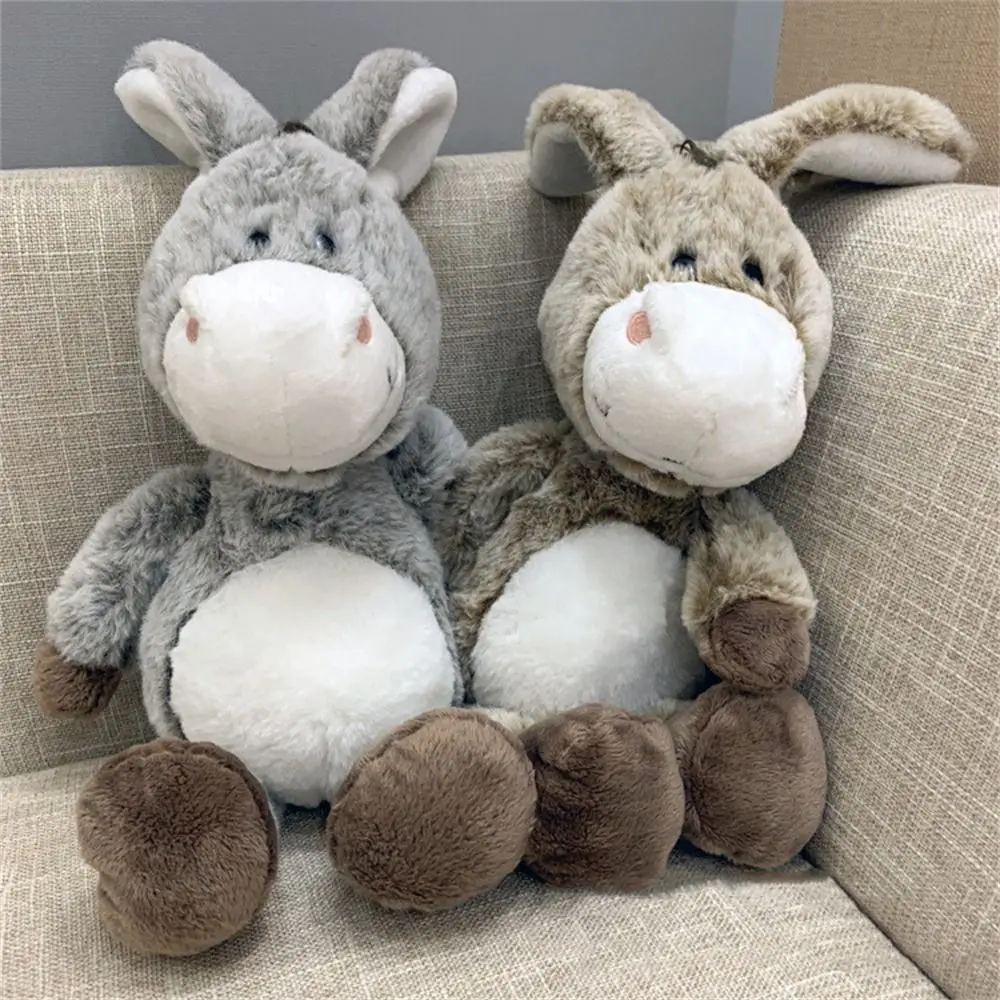 Kawaii-Donkey-Stuffed-Doll-Soft-Cartoon-Donkey-Plush-Toy-Home-Decor ...