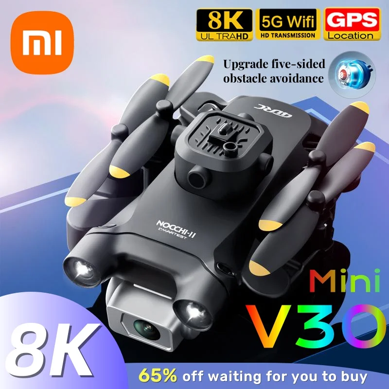 Xiaomi-V30-Mini-Drone-4DRC-With-Camera-HD-8K-FPV-RC-Drones-Profesional ...