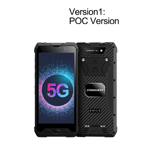 CONQUEST S28 5G IP68 Waterproof Rugged Smartphone Mobile Phone ...