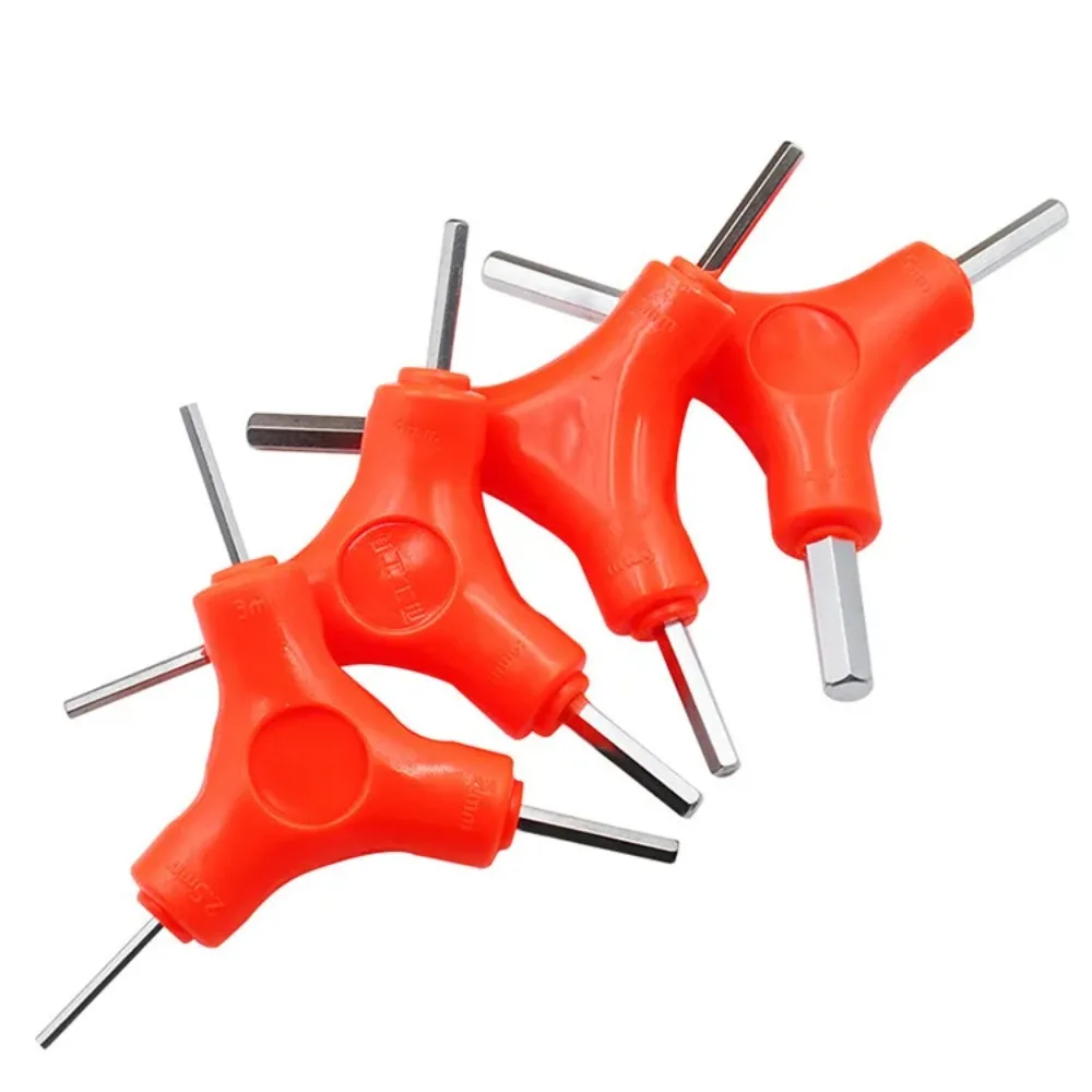 3 In 1 Trigeminal Hex Key Set 2.5/3/4/5/6/8mm Hexagon Wrench Carbon ...