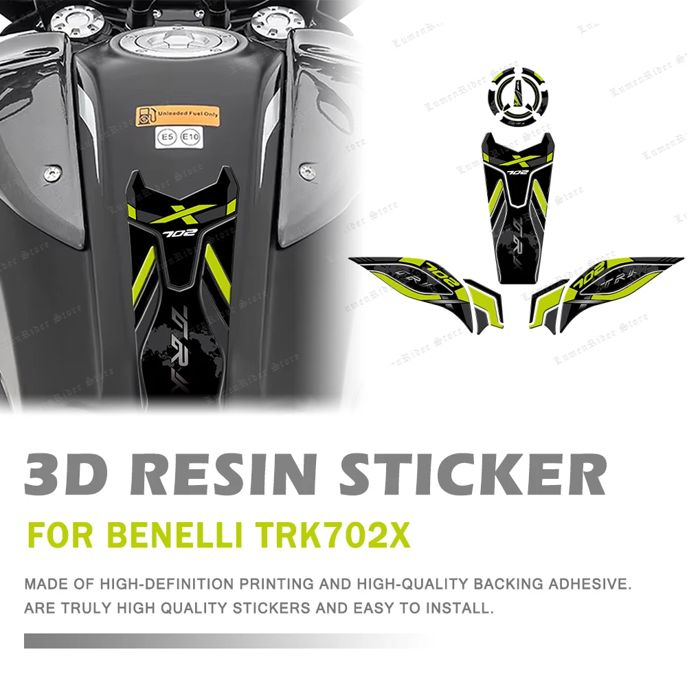 3D Gel Epoxy Sticker Anti-Slip Scratch-Resistant Fuel Tank Protector ...