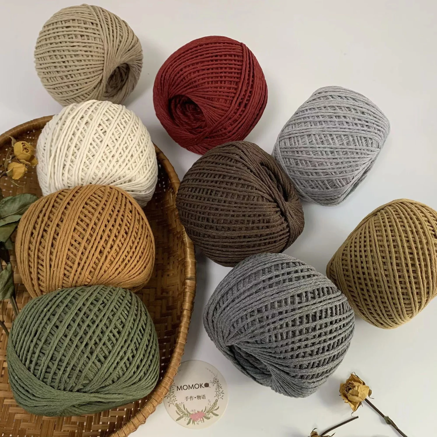 12-Strand-Cotton-Thread-150G-Hook-Bag-Special-Thread-1-5mm-Thick-DIY ...