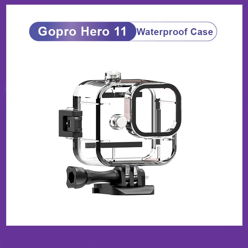 Waterproof-Case-for-Gopro-Hero-11-Black-Mini-45M-Dive-Diving-Protective ...
