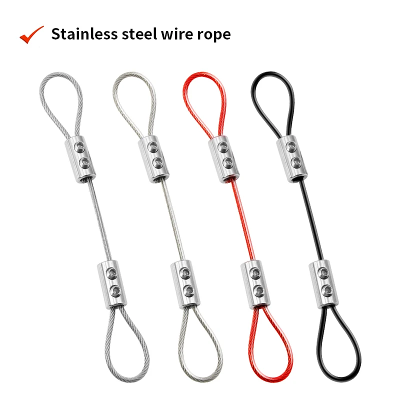 3mm-Color-Coated-Steel-Wire-Rope-Hanging-Paintings-Hanging-Code-Lock ...