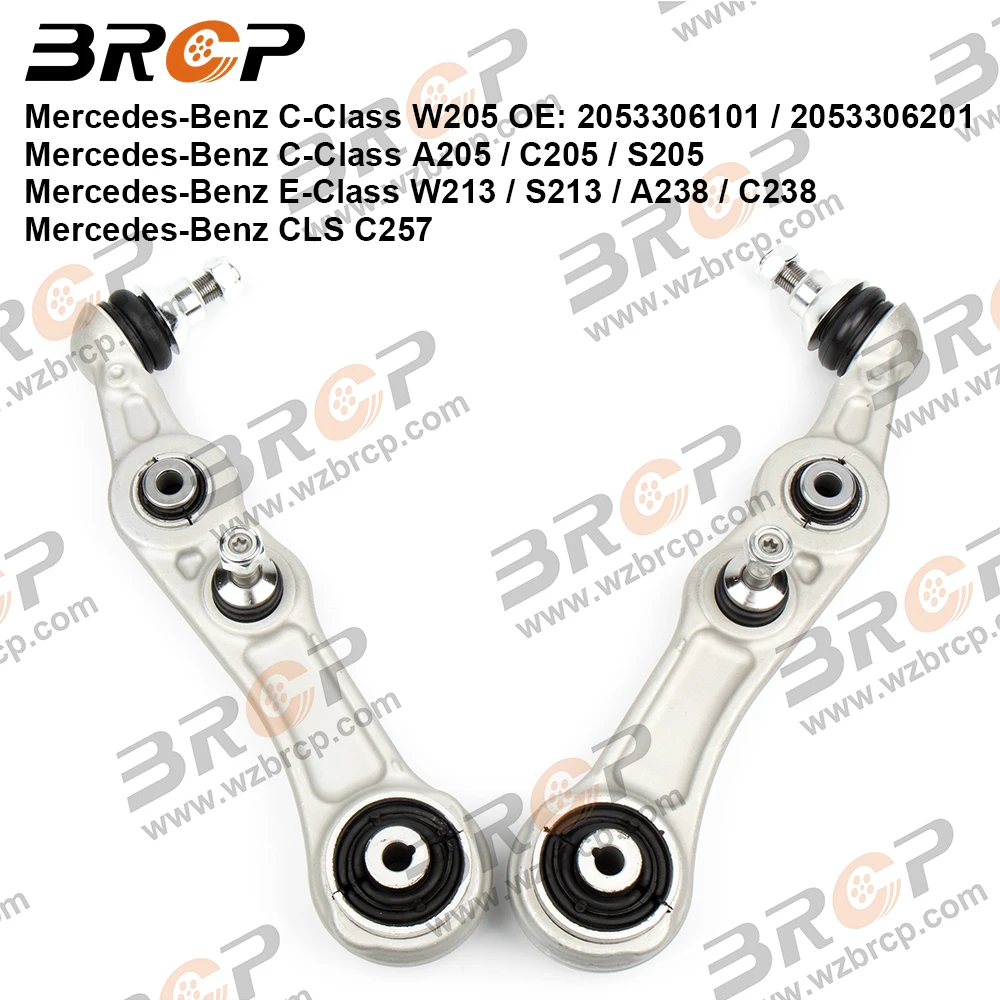 BRCP-Pair-Front-Lower-Suspension-Straight-Control-Arm-For-Mercedes-Benz ...
